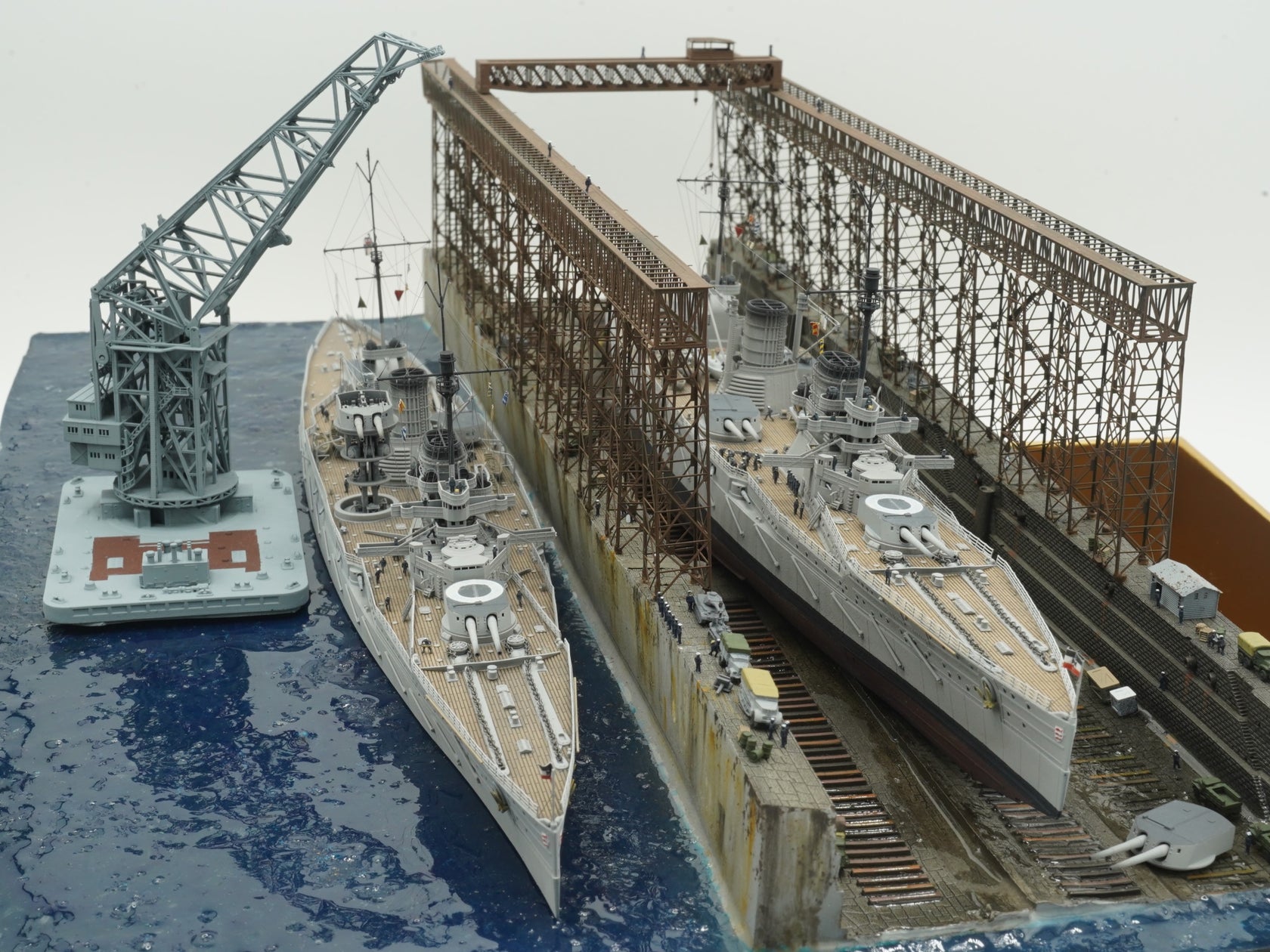 1:700 German Battlecruiser SMS Seydlitz, Full Hull, WaterLine, 3d prin ...