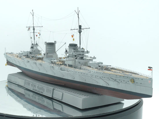 1:700 German Battlecruiser SMS Seydlitz, Full Hull, WaterLine, 3d prin ...
