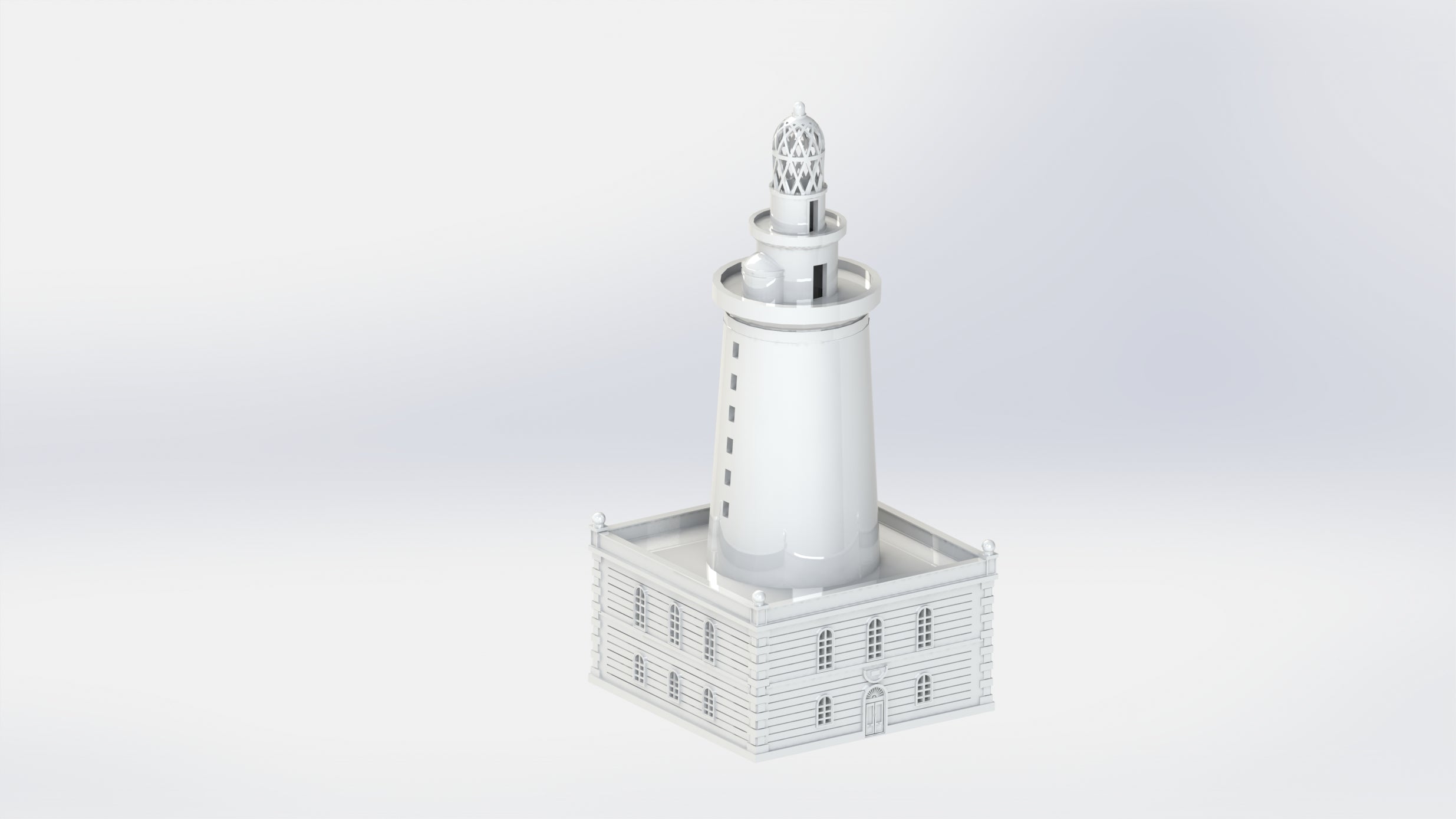 Light house, Coastal Lighthouse, Control tower – ModellbauRay