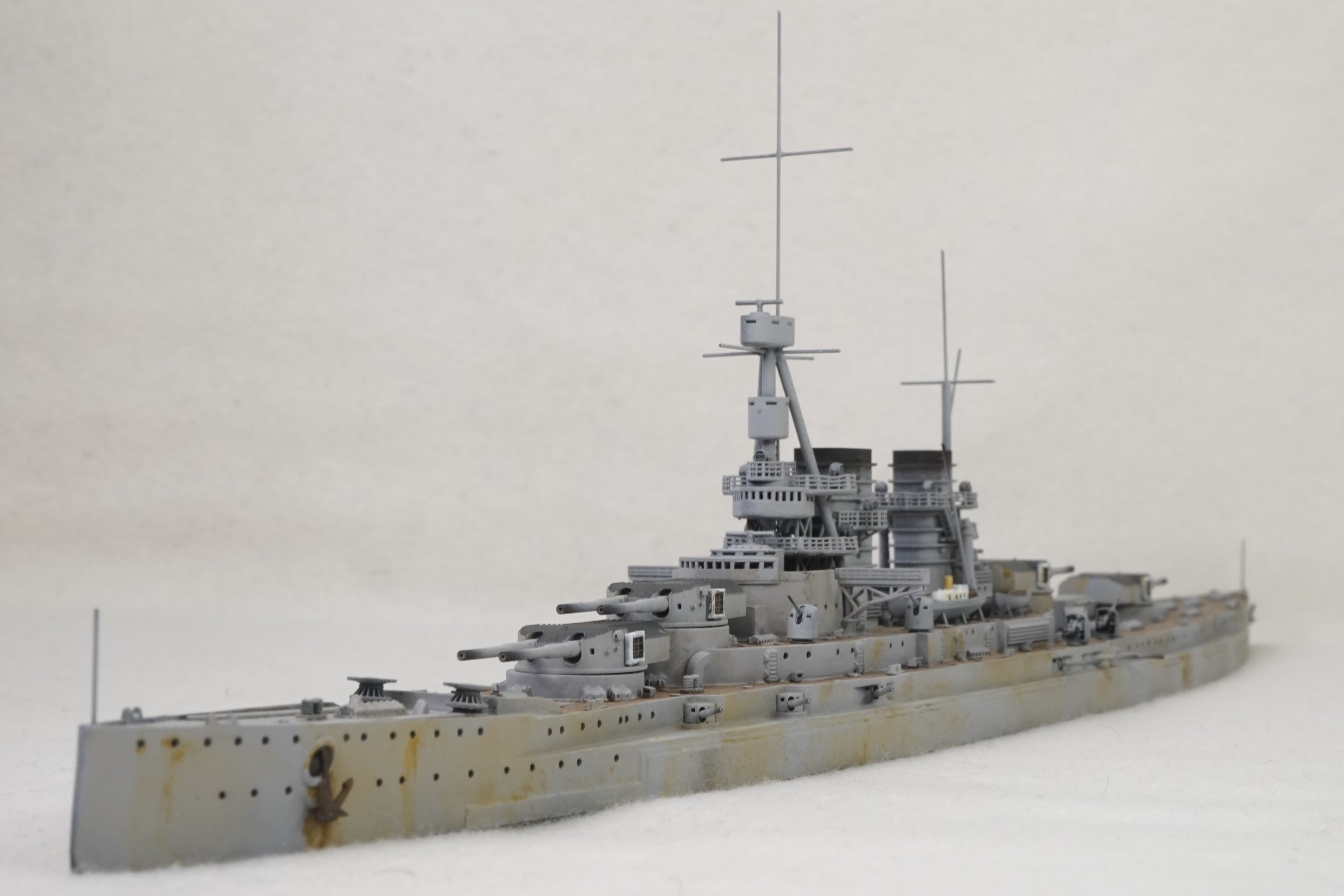 1:700 SMS Mackensen, german battlecruiser, WWI, resin, 3D printed kit ...