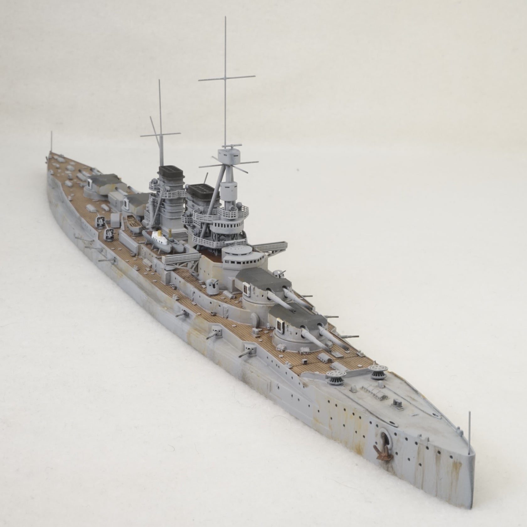 1:700 SMS Mackensen, german battlecruiser, WWI, resin, 3D printed kit ...