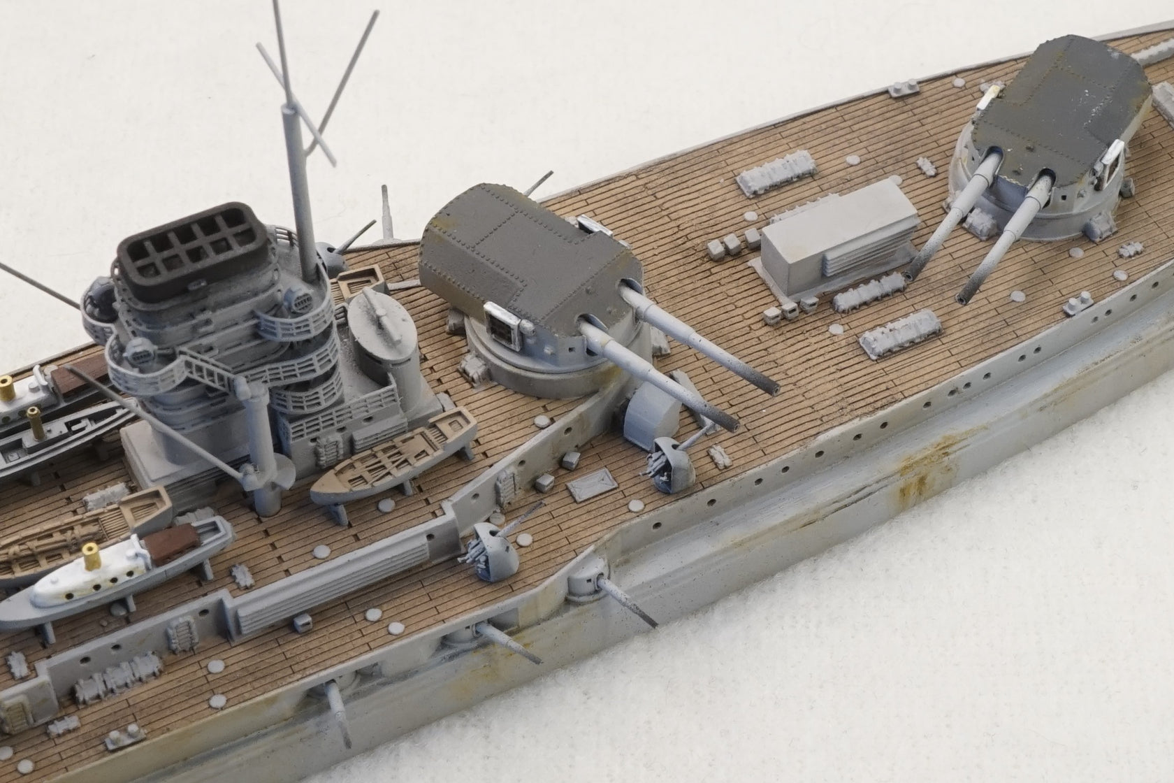1:700 SMS Mackensen, german battlecruiser, WWI, resin, 3D printed kit ...