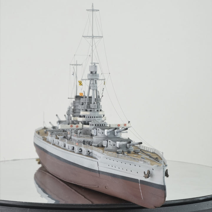 German Navy models, full interior turrets, Bismarck, SMS Bayern, SMS ...